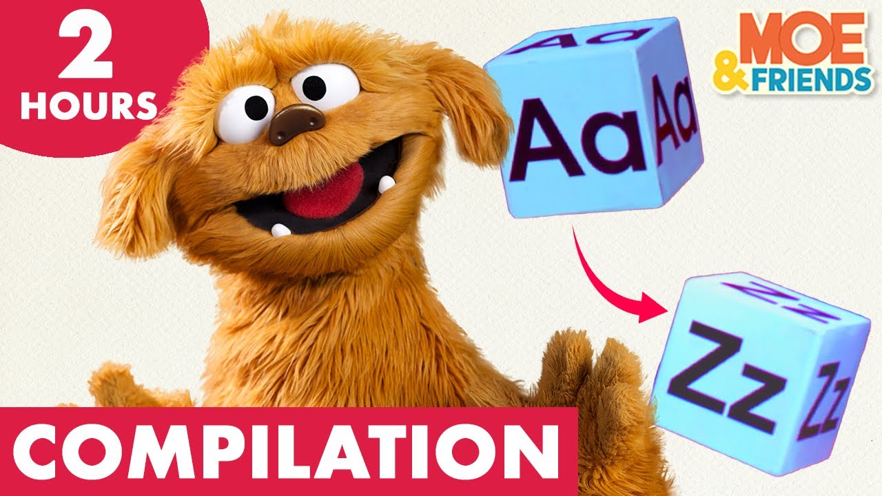 Moe Explores the Alphabet | Every Letter from A-Z | 2 Hours of Fun ...