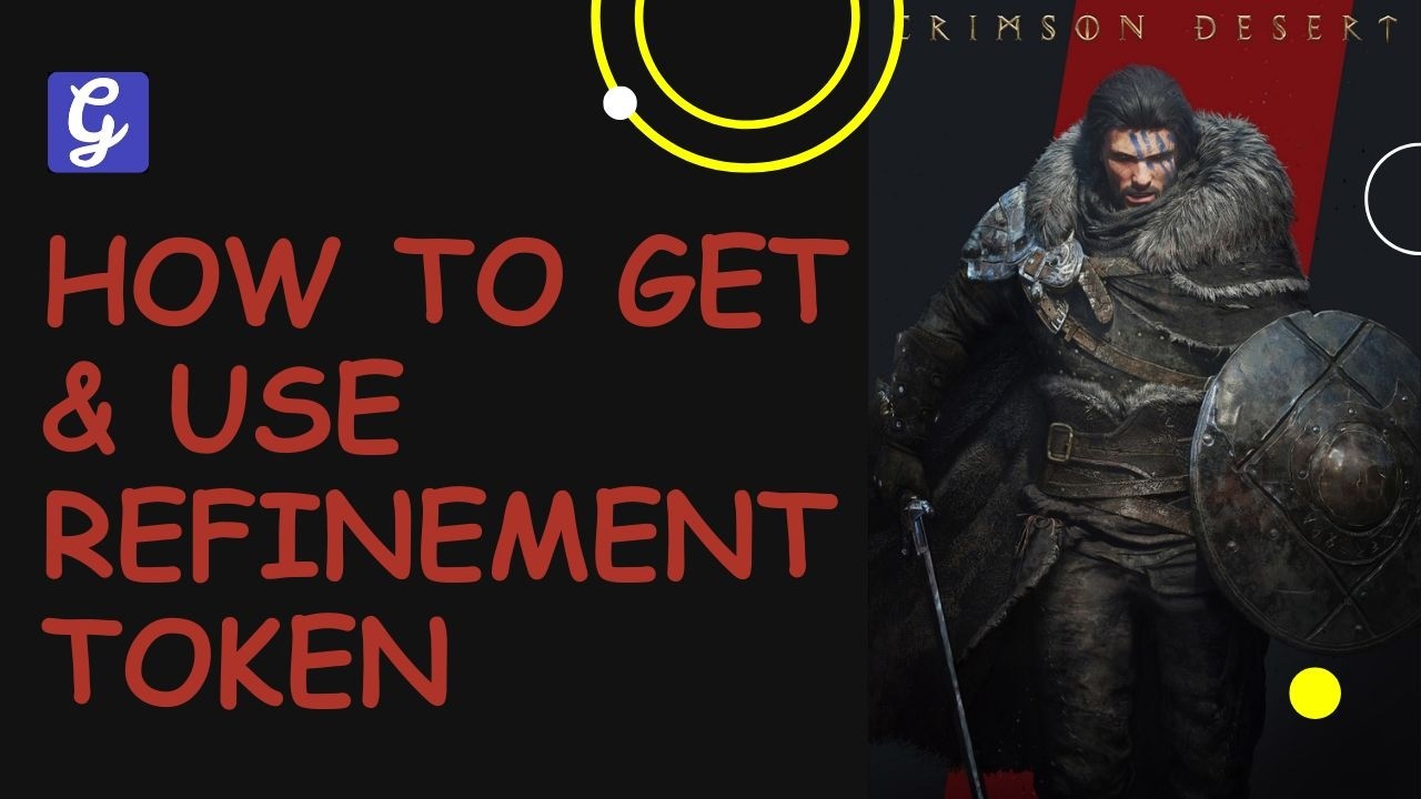 How to Get & Use Refinement Token - Crimson Desert - YouTube