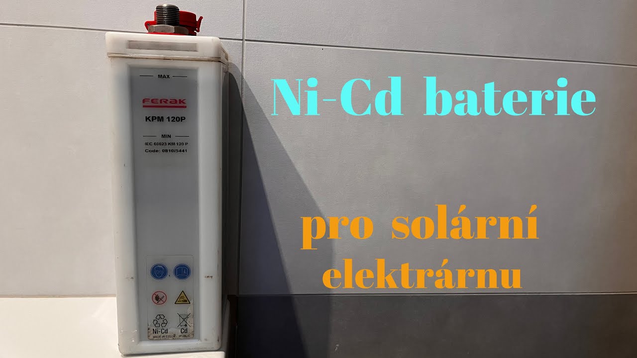 Ni-CD baterie Ferak pro FVE - YouTube