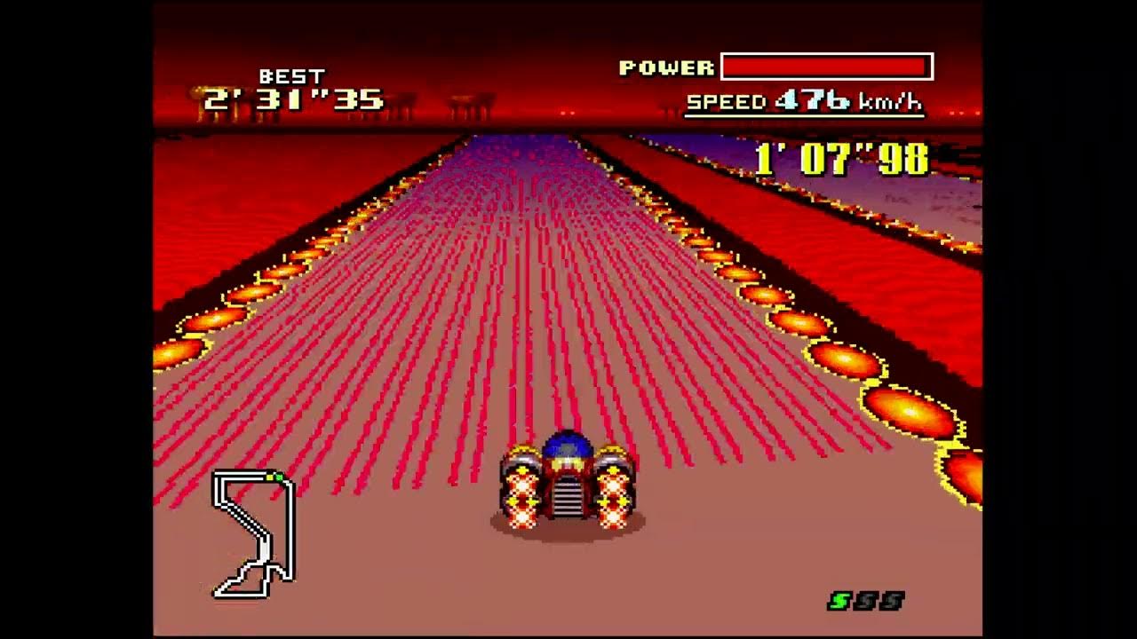F-Zero: Nebula Highway - Fire Field [Luna Bomber] (2'30"61) - YouTube
