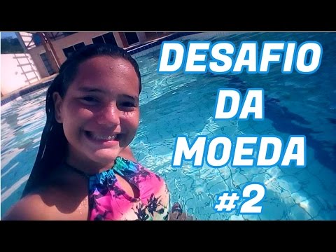 DESAFIO DA MOEDA #2 NA PISCINA!!!