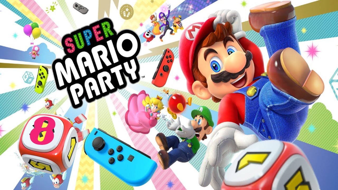 Super Mario Party part 8/Row row rowing our boat gently down the stream ...