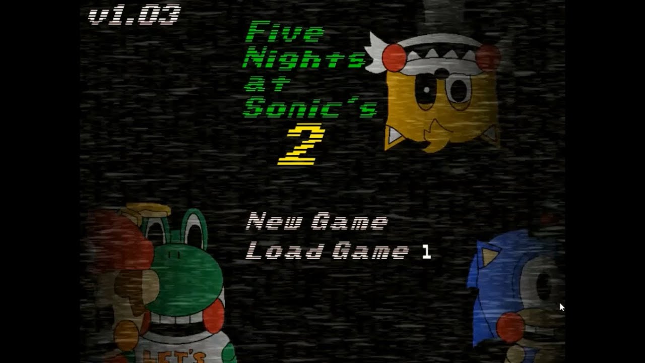 Five Nights at Sonic's Collection #4 | Fnas 2 Noche 1 y 2 - YouTube