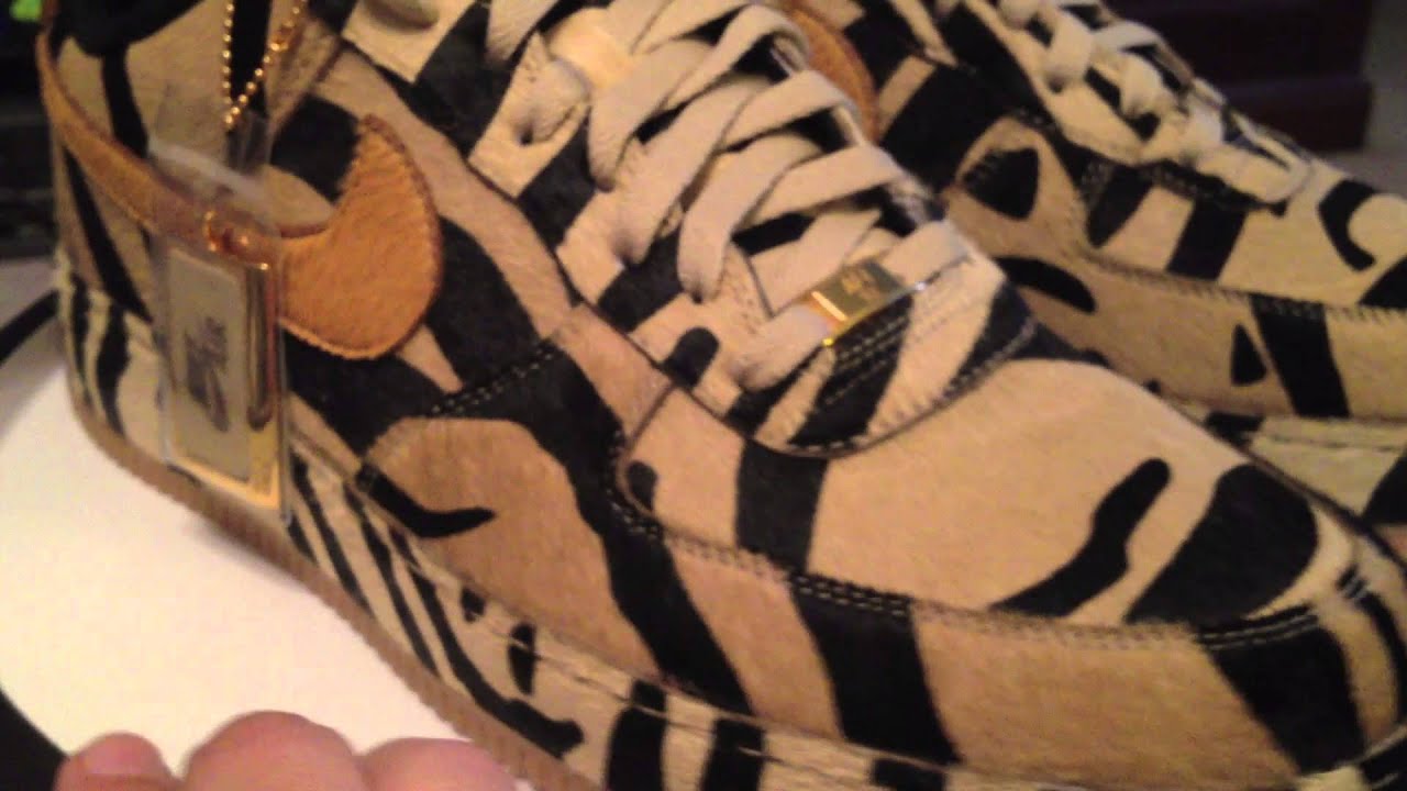 NIKE ID @NikeID Air Force 1 Low - Voodoo Tiger - Tiger Print - Pony ...