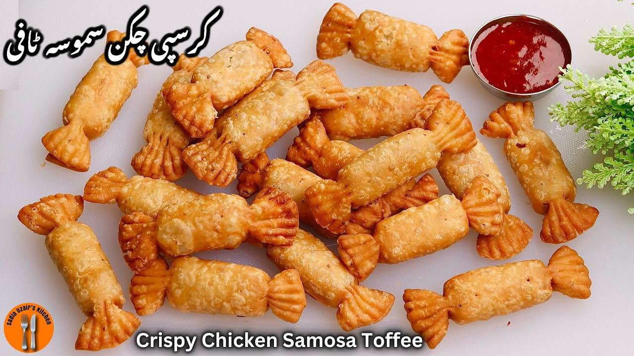 Ramadan Special New Snack Recipe | Chicken Samosa Toffee | Chicken ...