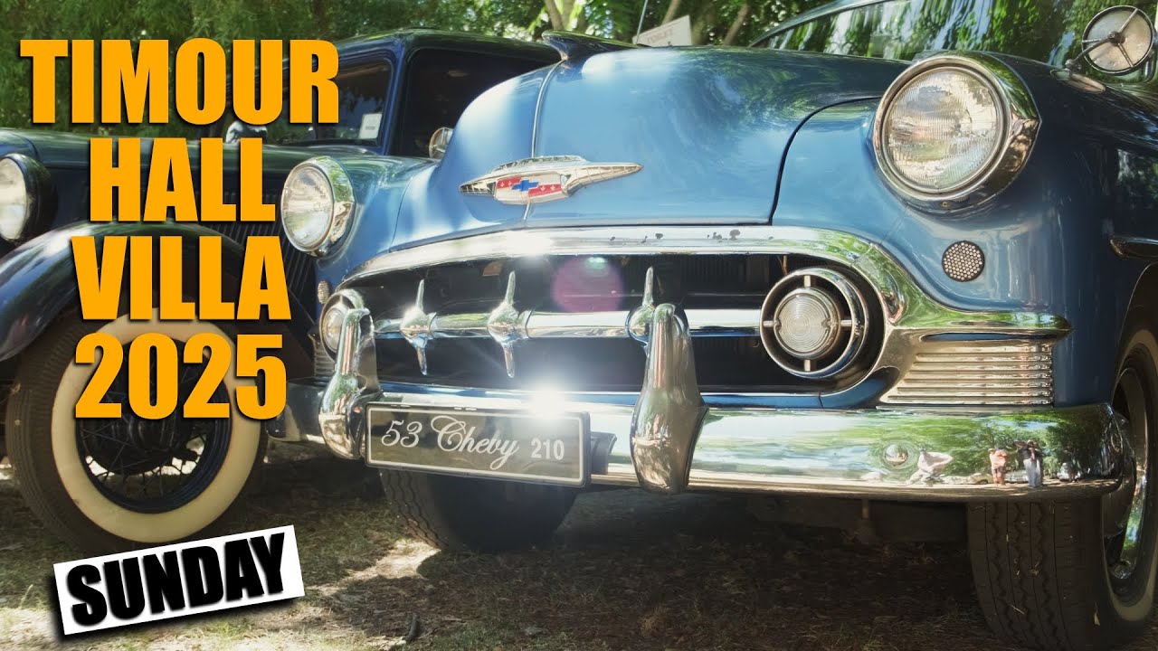 Timour Hall Villa 2025 | Classic Car and Bike Show - YouTube