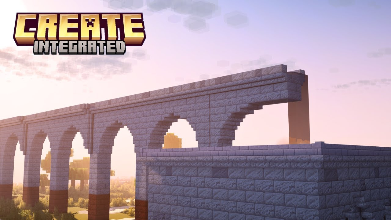 Create: Integrated - EP5: Steam Engines & Aqueducts - YouTube