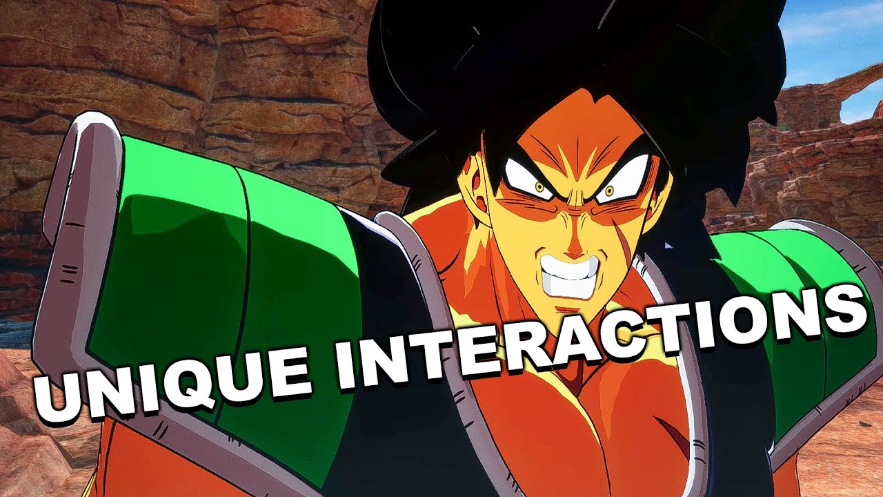 Dragon Ball Sparking Zero - Broly Super Unique Interactions (Special ...