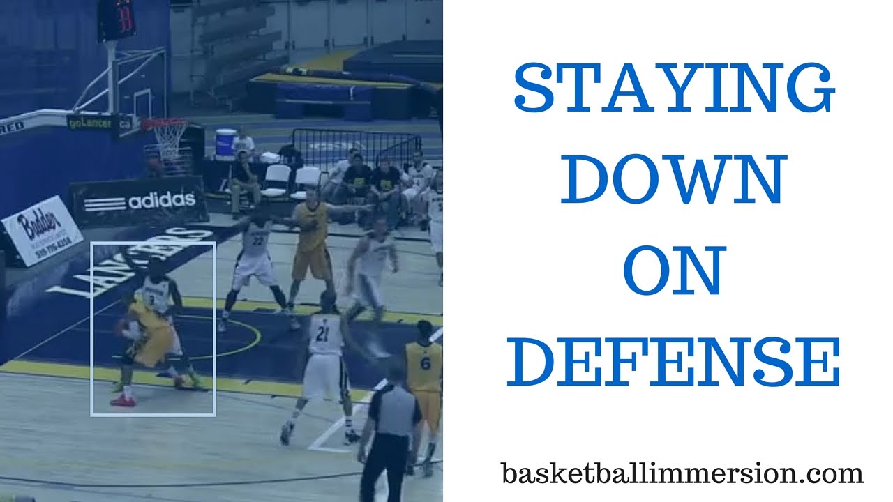 Staying Down on Defense - YouTube