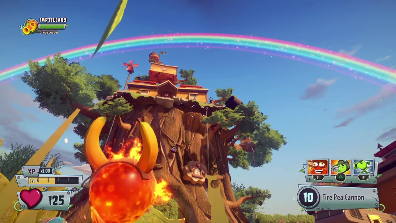 Plants vs zombies garden warfare sombrero bean bomb glitch - YouTube
