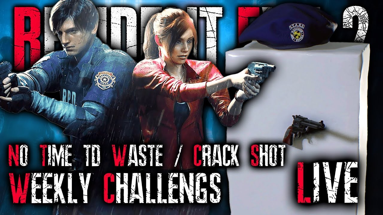 WEEKLY CHALLENGES! | Resident Evil 2 Remake LIVE | RE2 PS4 Pro - YouTube