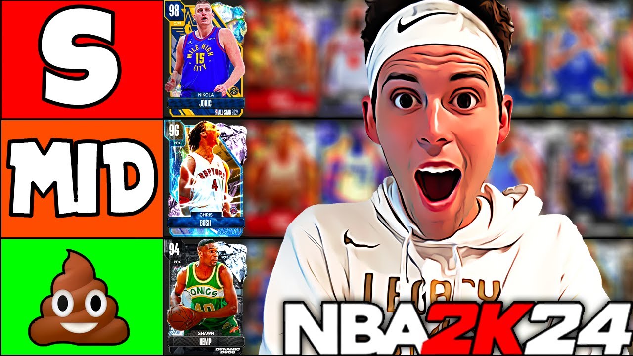 BEST POWER FORWARDS TIER LIST! NBA 2K24 MyTEAM - YouTube