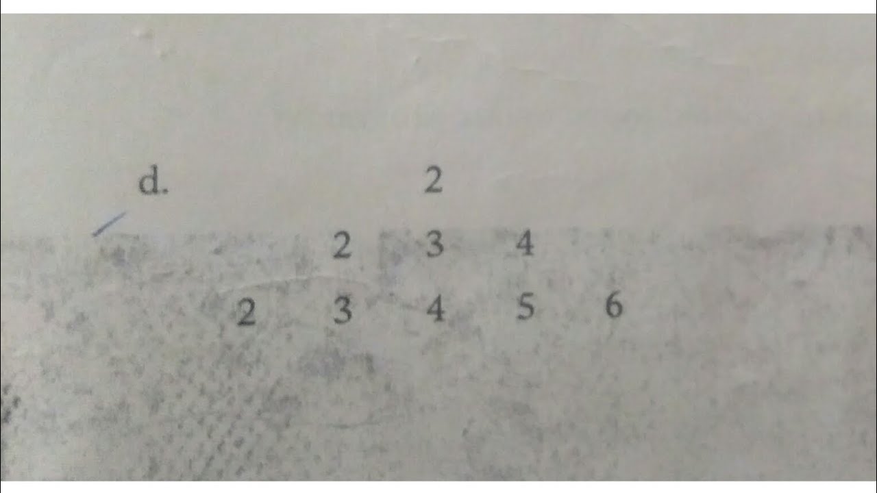 Write A C Program To Display The Following Pattern 2 234 23456 In Nested Loop Youtube