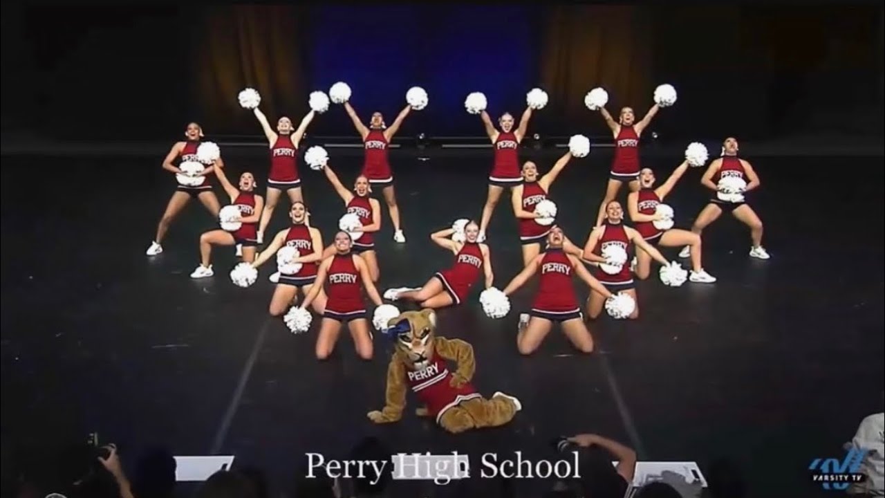 Perry Pom 2023 Nationals Gameday Routine-6th Place - YouTube