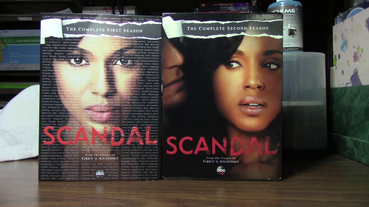 Scandal Season 4 Dvd Cover