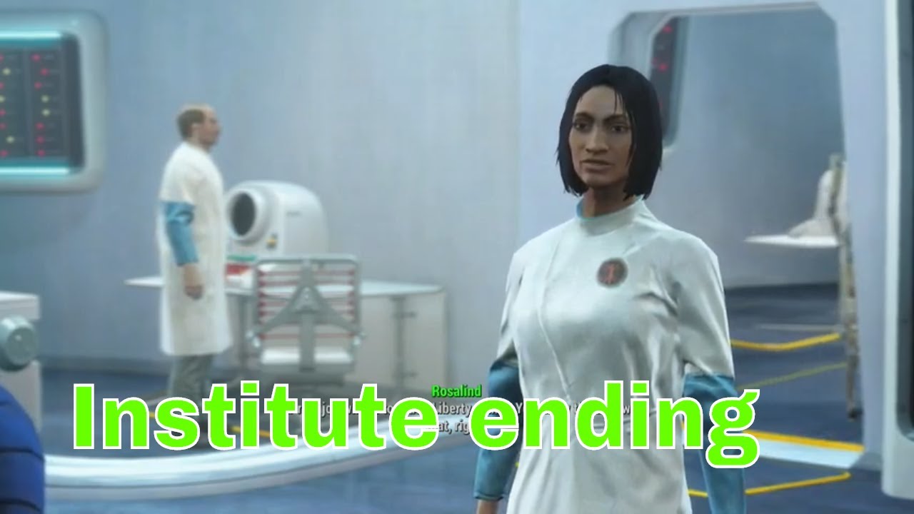 Fallout 4: Institute ending (2) - YouTube