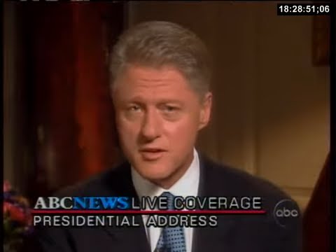 ABC Special Report: Bill Clinton Statement on His Testimony Before the ...