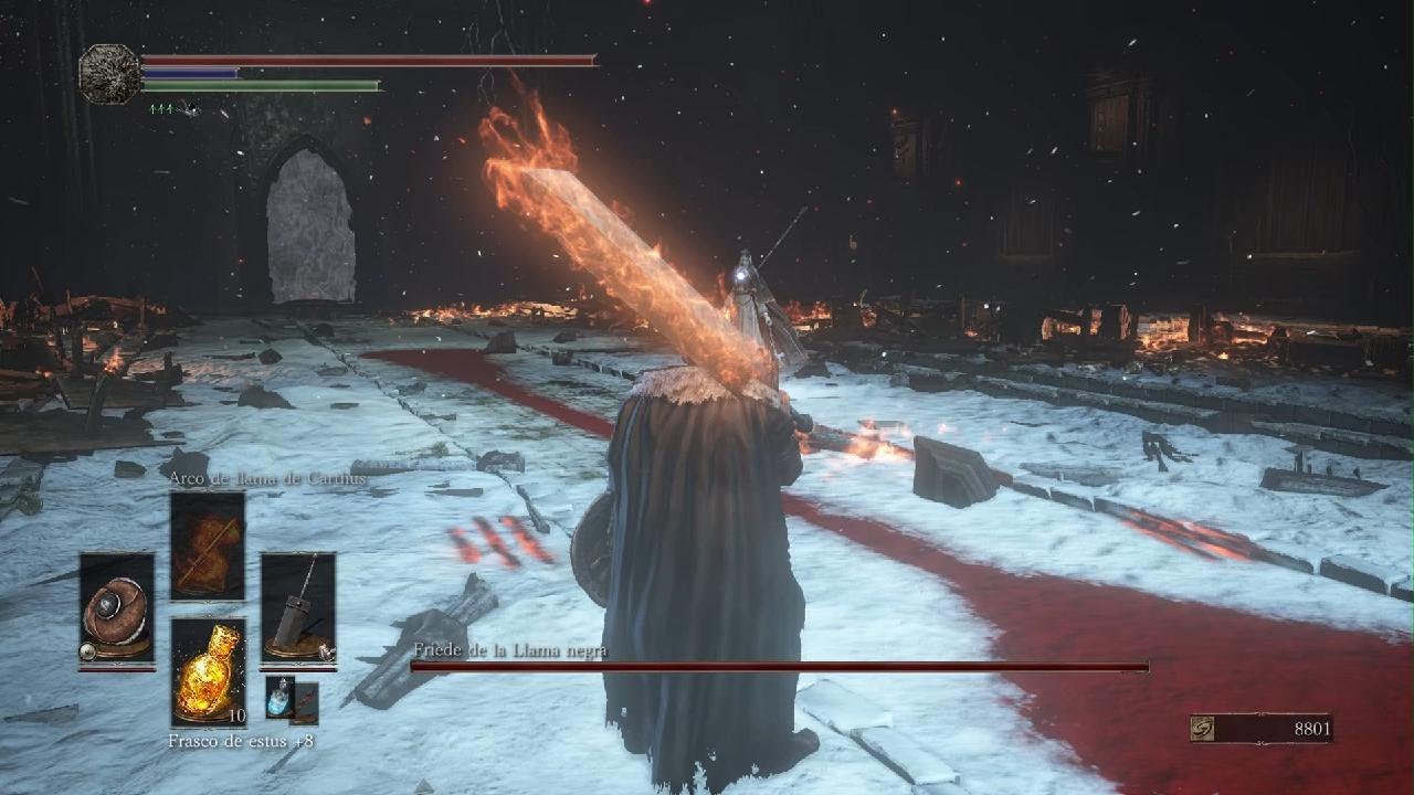 DS3: Black Flame Friede - YouTube