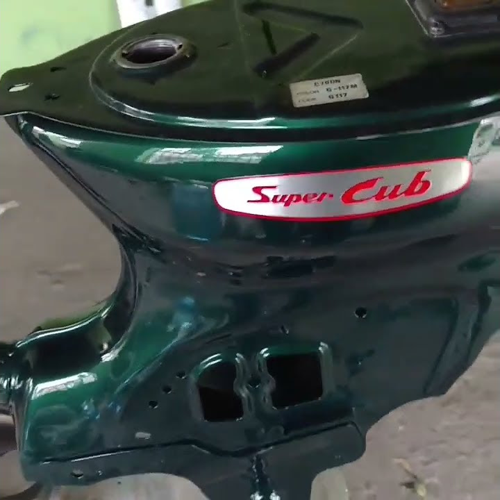 chasis de honda súper cub c90 - YouTube