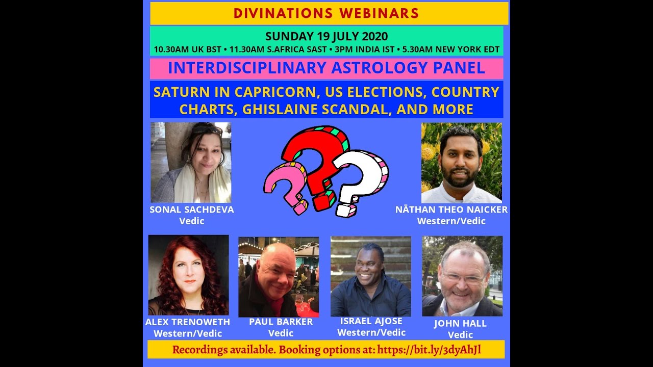 Discussion Alex Trenoweth, Sonal Sachdeva, Paul Barker, ISrael Ajose ...