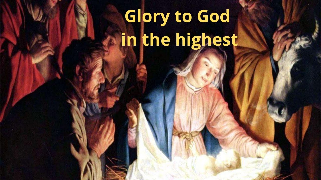 Glory to God in the highest | Merry Christmas Greetings | Christmas ...