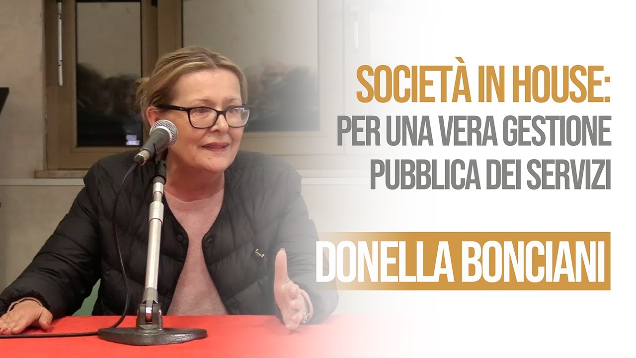Intervento di DONELLA BONCIANI - YouTube