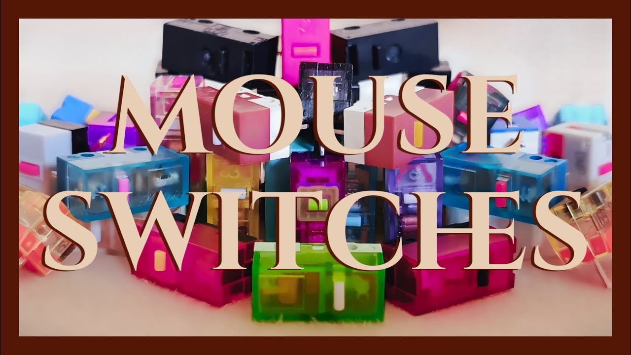 Mouse Switches Force & Sound: Huano / Kailh / HCNHK / Defond / Omron ...