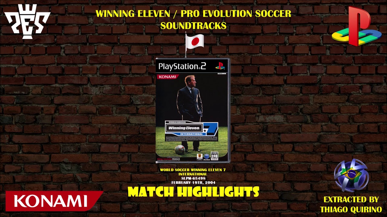 Soundtrack [Winning Eleven 7 - International] Match Highlights - YouTube