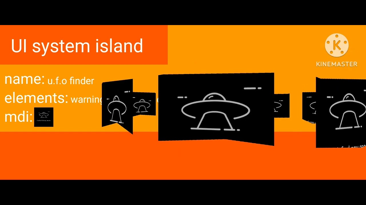 UI system island | u.f.o finder ANIMATED - YouTube