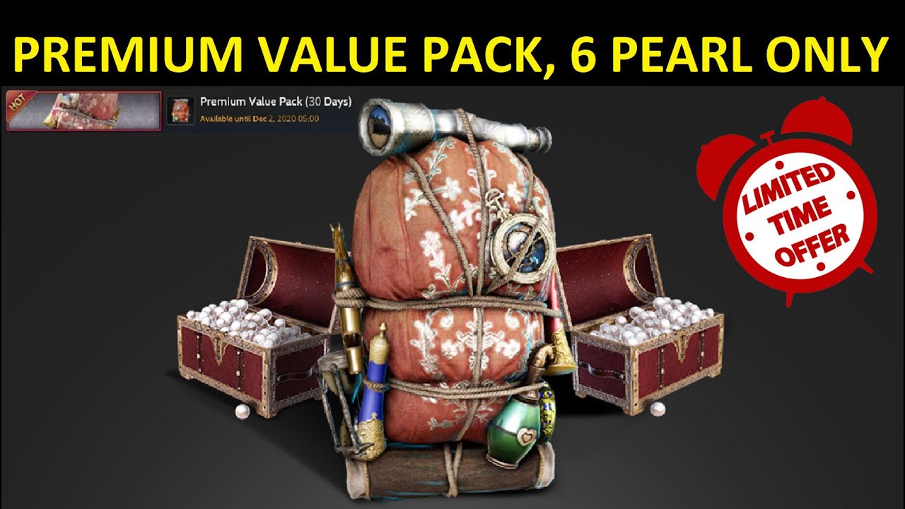 PREMIUM VALUE PACK, Cost 6 Pearl Only LIMITED TIME (Time Stamp ...