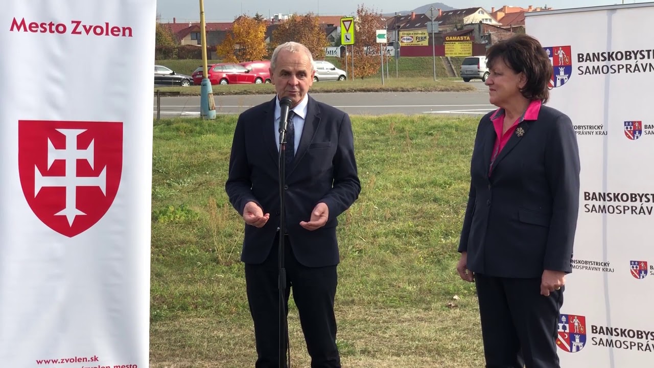 ZVOLEN BUDE MAŤ KRUHOVÝ OBJAZD PRI HYPERNOVE - YouTube