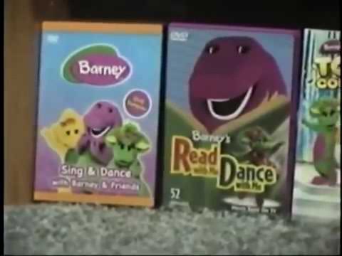 Ana Martinez's Barney DVD Collection