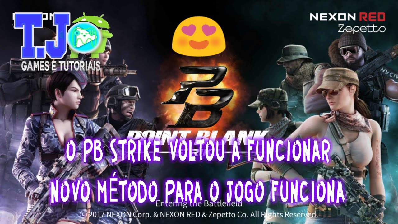 Novo método de para fazer login e entra no jogo POINT BLANK STRIKE ele ...