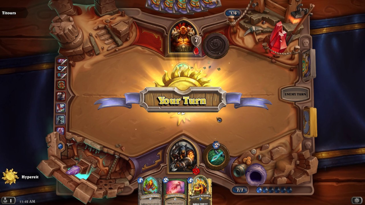 Hearthstone Charge Desk Hunter 6 - YouTube