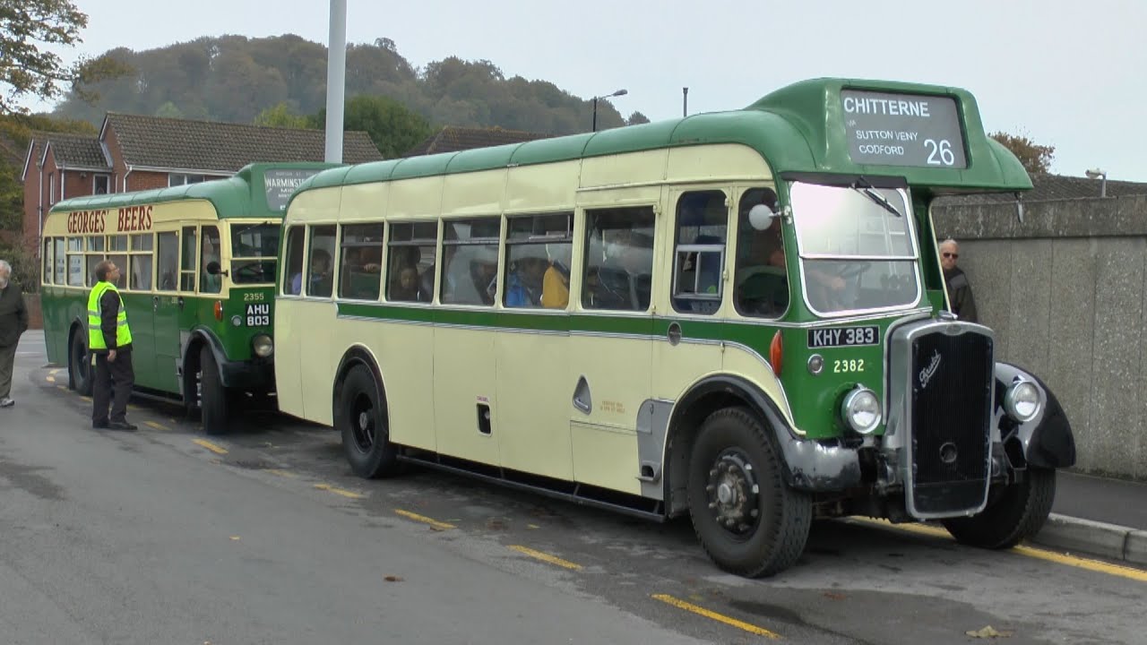 Warminster Vintage Bus Running Day 2014 - YouTube