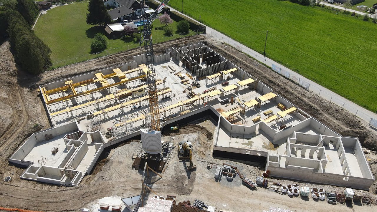 Projekt Schlossblick in Stainz: 54 Wohnungen - Außen- und Innenwände ...