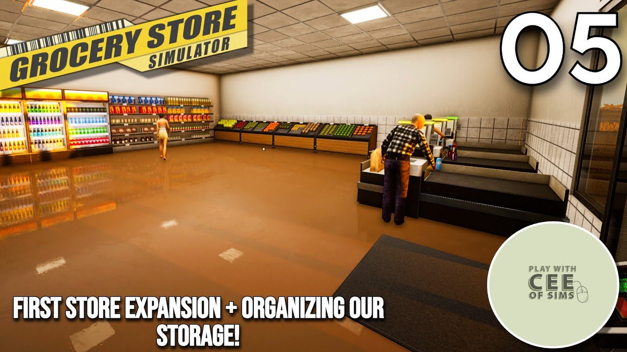 First Store Expansion + Organizing Our Storage! | Grocery Store ...