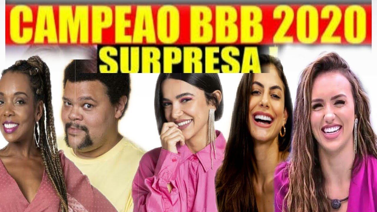 BBB 20: Enquete Quem vai ser o Campeão do BBB 2020 Quem Vai ganhar ...