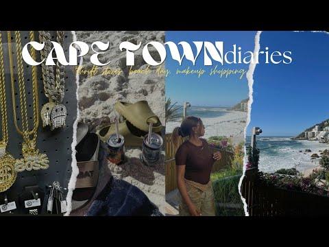 visual diary 003: in cpt again, going to the beach, thrift stores ...