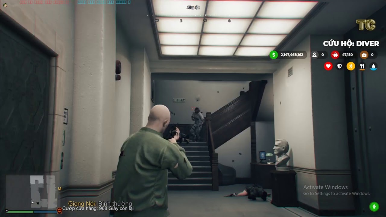 Cướp ngân hàng l bank robbery 2020 Gta v Fivem - YouTube