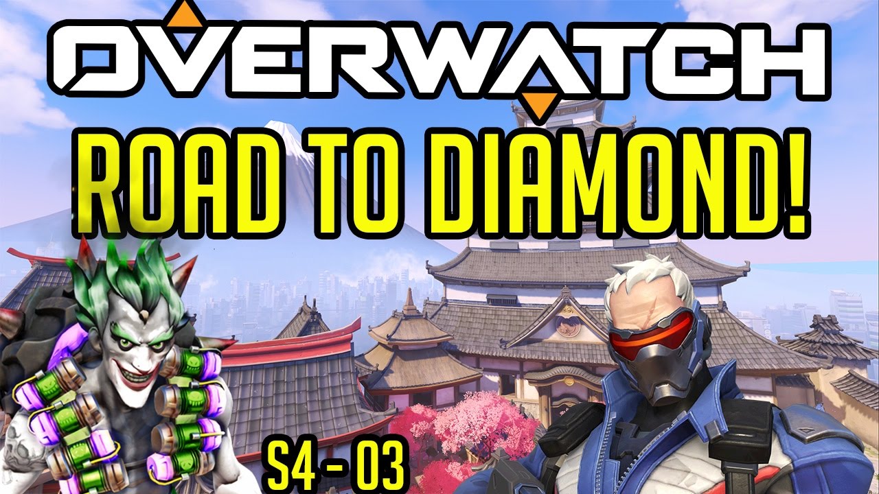 ROAD TO DIAMOND! - Overwatch Competitive s4-03 - YouTube
