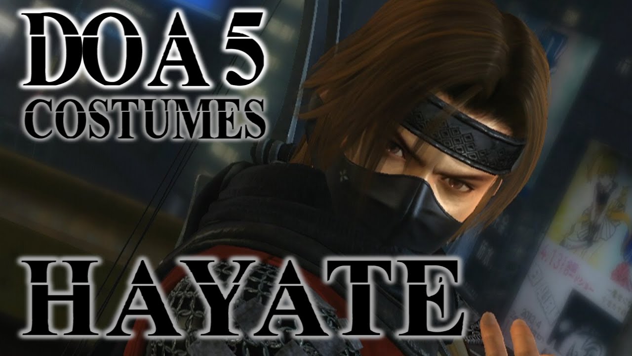 DOA 5 Hayate Costumes - YouTube