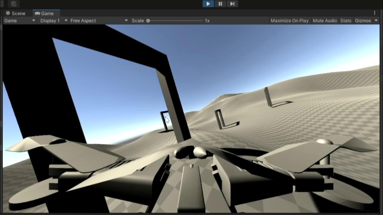 6DOF Drone Control System (Unity3D simulation) - YouTube