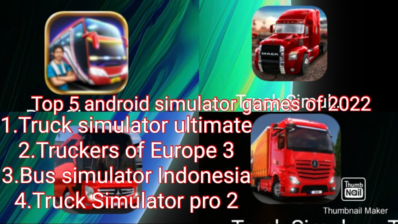 Top 5 best android simulator games of 2022 - YouTube