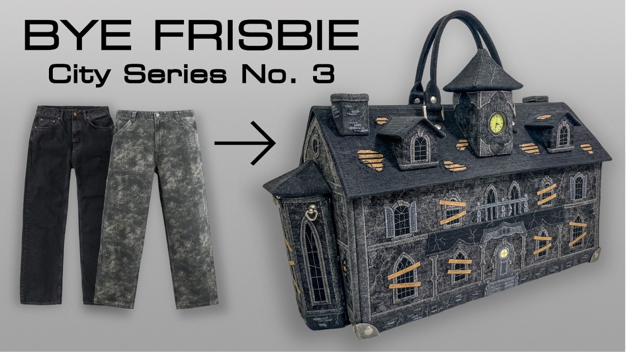 Making a Haunted House Duffle Bag | Bye Frisbie City Series No. 3 - YouTube