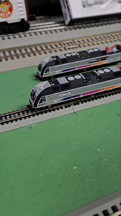 Atlas ALP-45DP New Jersey Transit #4540 (silver, black, magenta, orange, NJT ) DCC & Sound N ...
