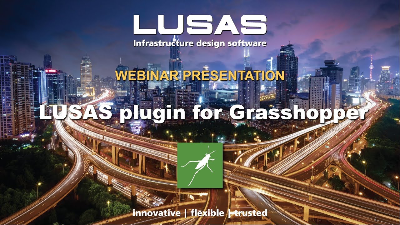 LUSAS webinar: Using the LUSAS plugin for Grasshopper - YouTube