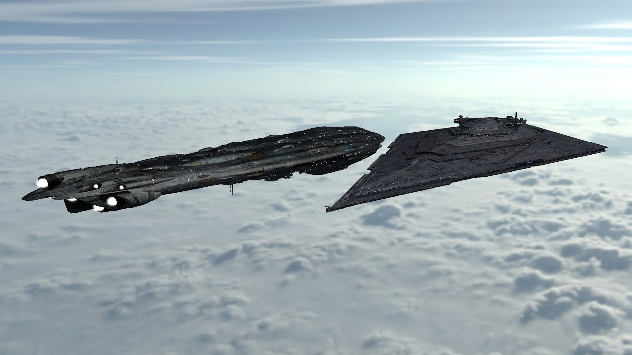 Raddus vs Resurgent Battlecruiser – Epic Resistance vs First Order ...