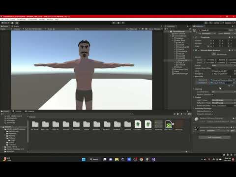 Change Skinned Mesh Renderer Material Unity C# - YouTube