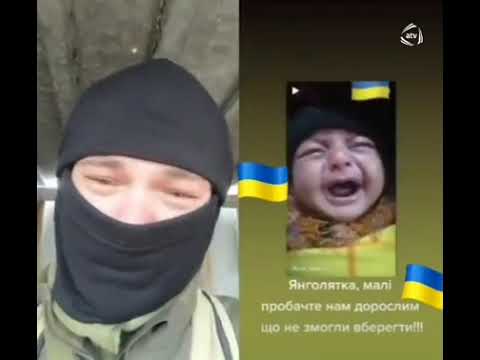 UKRAYNALI BABA SAVAŞTAYKEN EVLADININ VİDEOSUNA BAKIP AĞLADI. İNANILMAZ #ukraina #russia #whatsapp